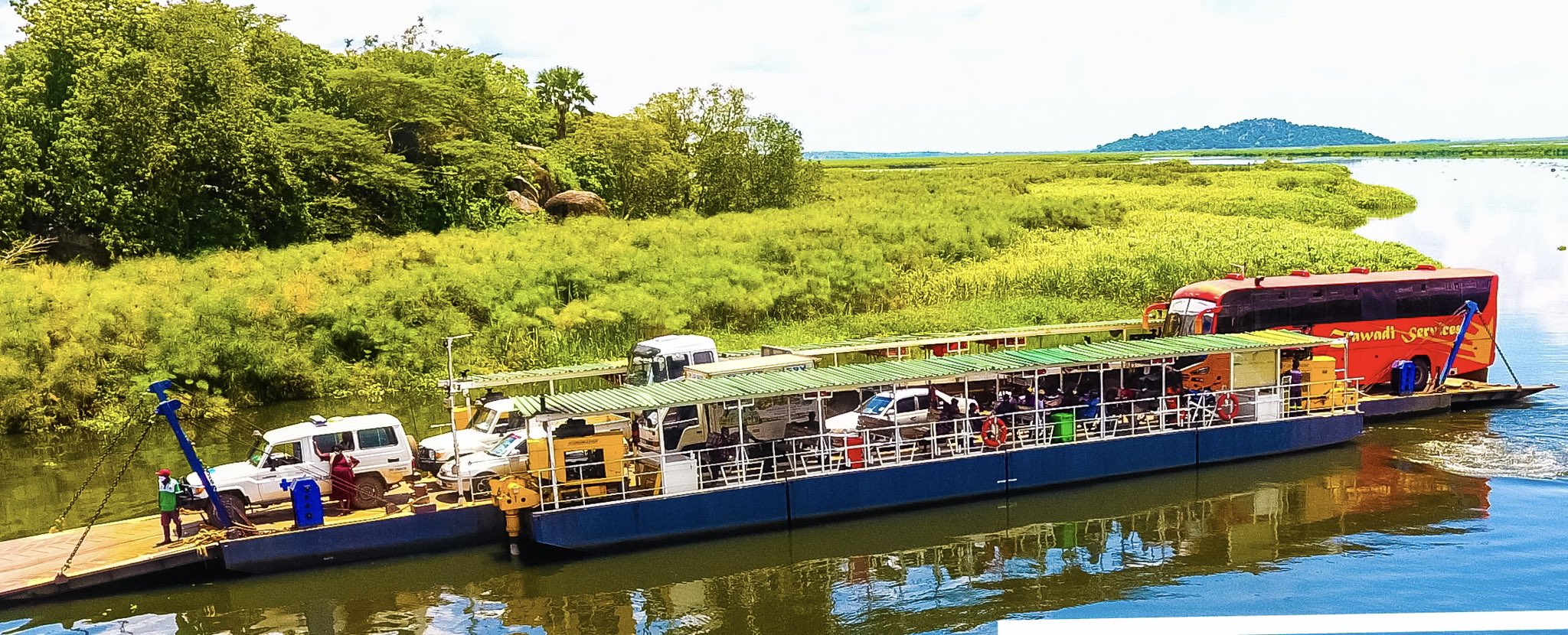 Laropi-Umi Ferry: The Connection Between Adjumani and Moyo Districts ...