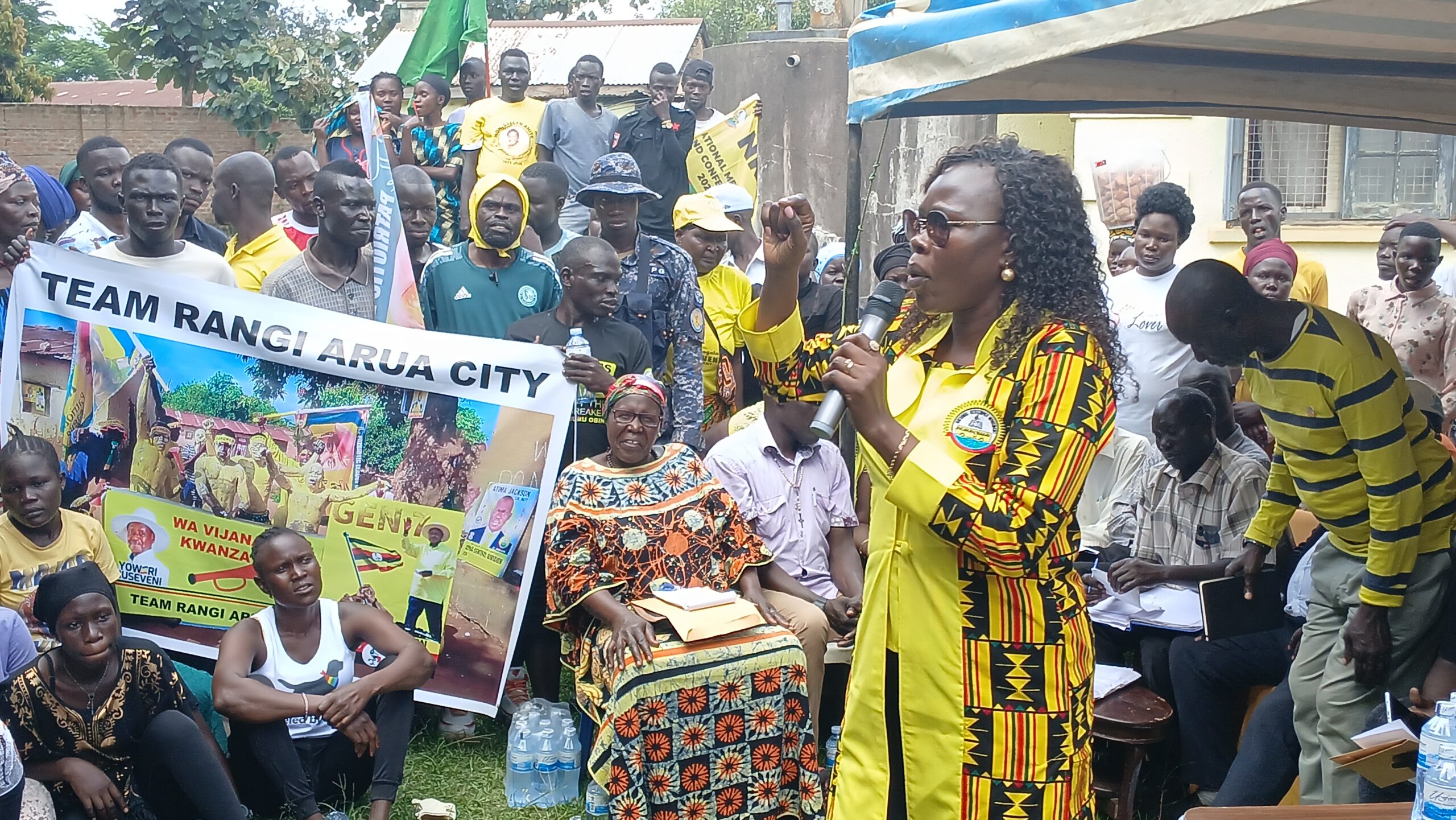 Minister Anite Urges the people of West Nile to Back Museveni for ...